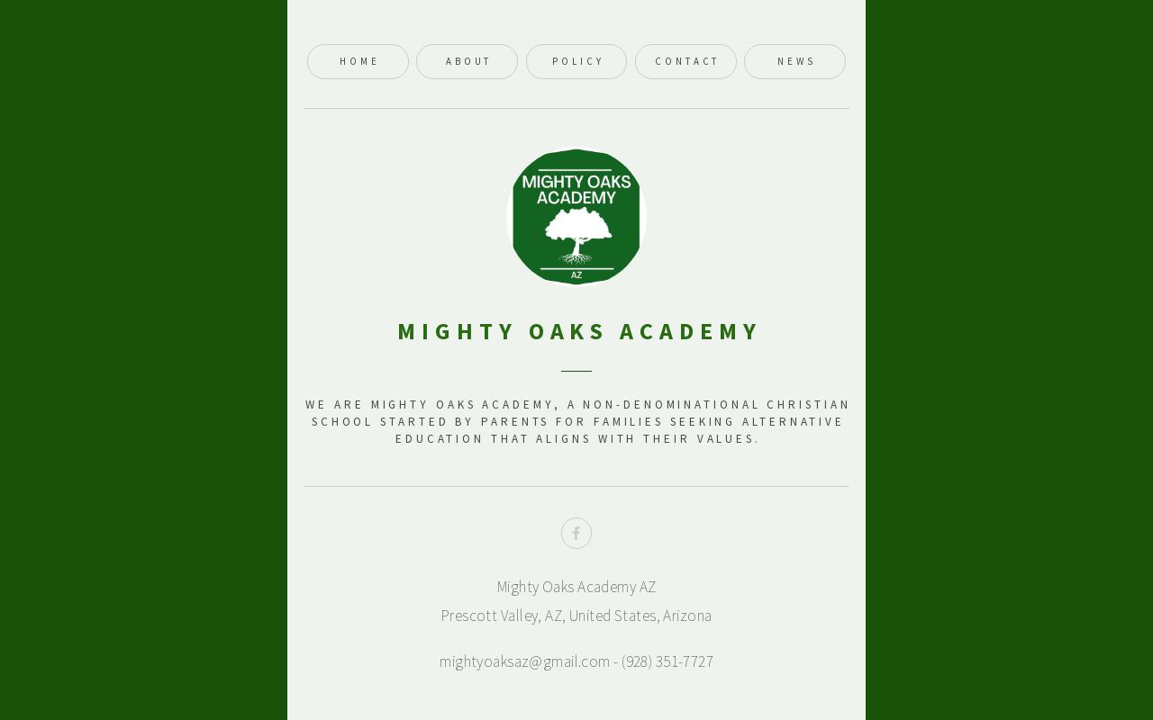 Mighty Oaks Academy